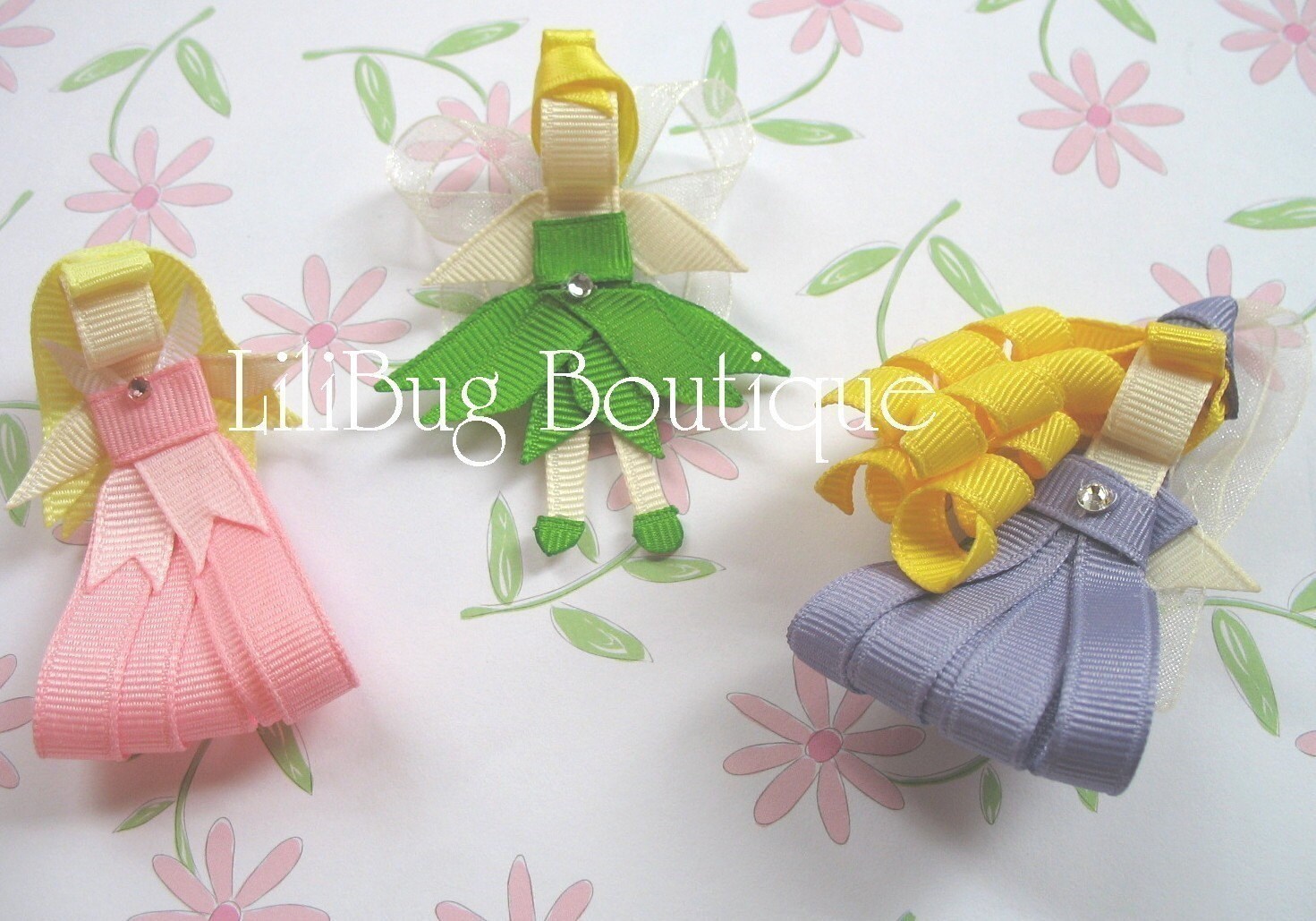 Lilibug PRINCESS Collection Hair Clip Trio Set - Etsy