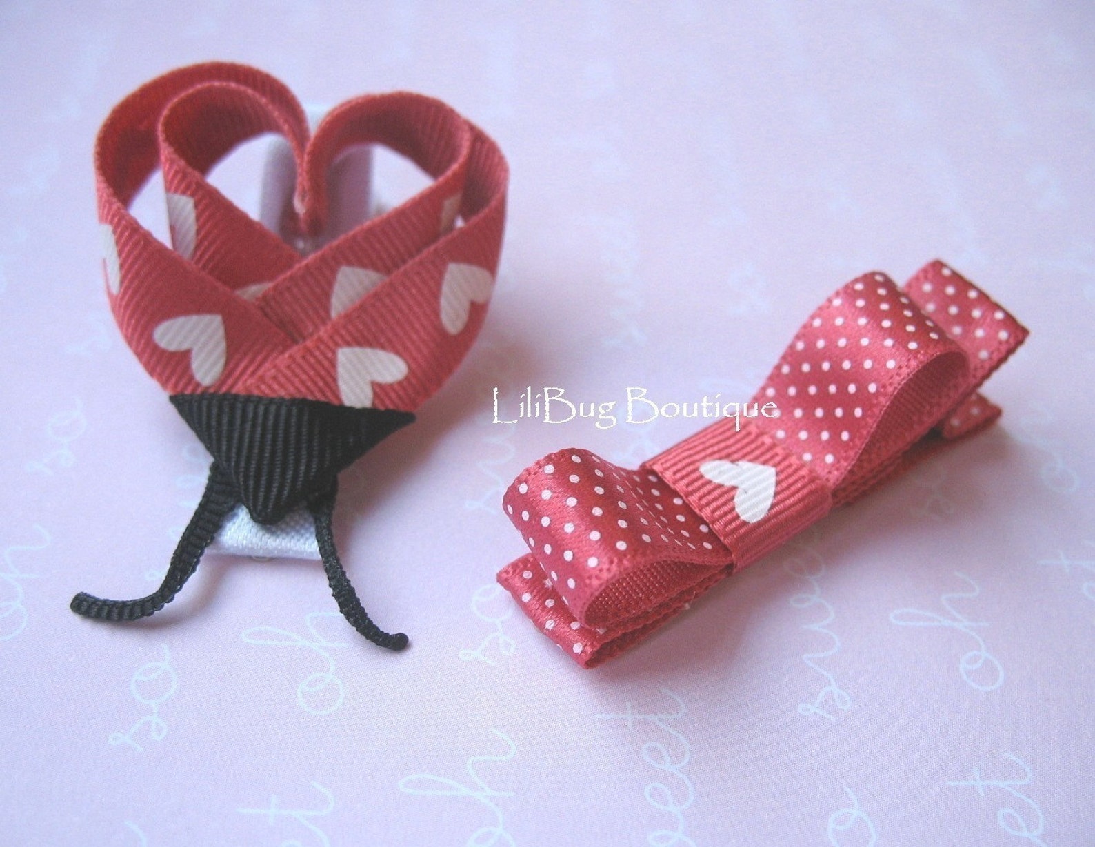 Lilibug LOVEBUG Clippie Set - Etsy