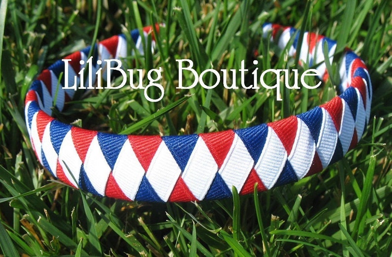 Lilibug Patriotic Woven Headband - Etsy