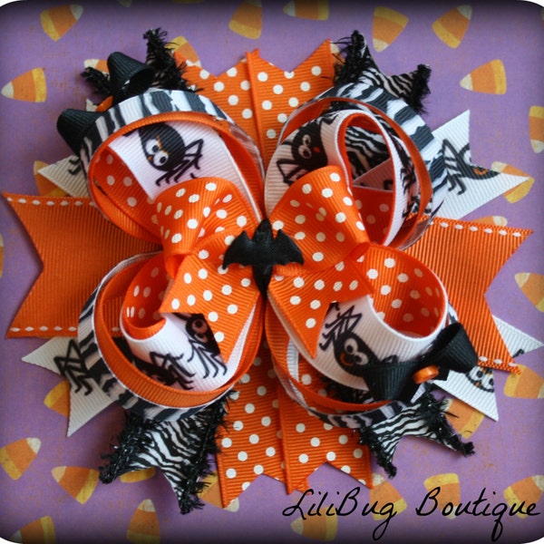 Stacked Hair Bow - Etsy