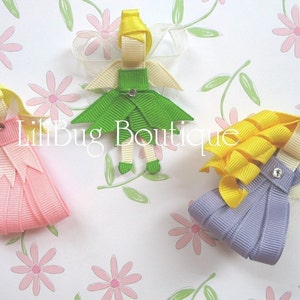 Lilibug PRINCESS Collection Hair Clip Trio Set - Etsy