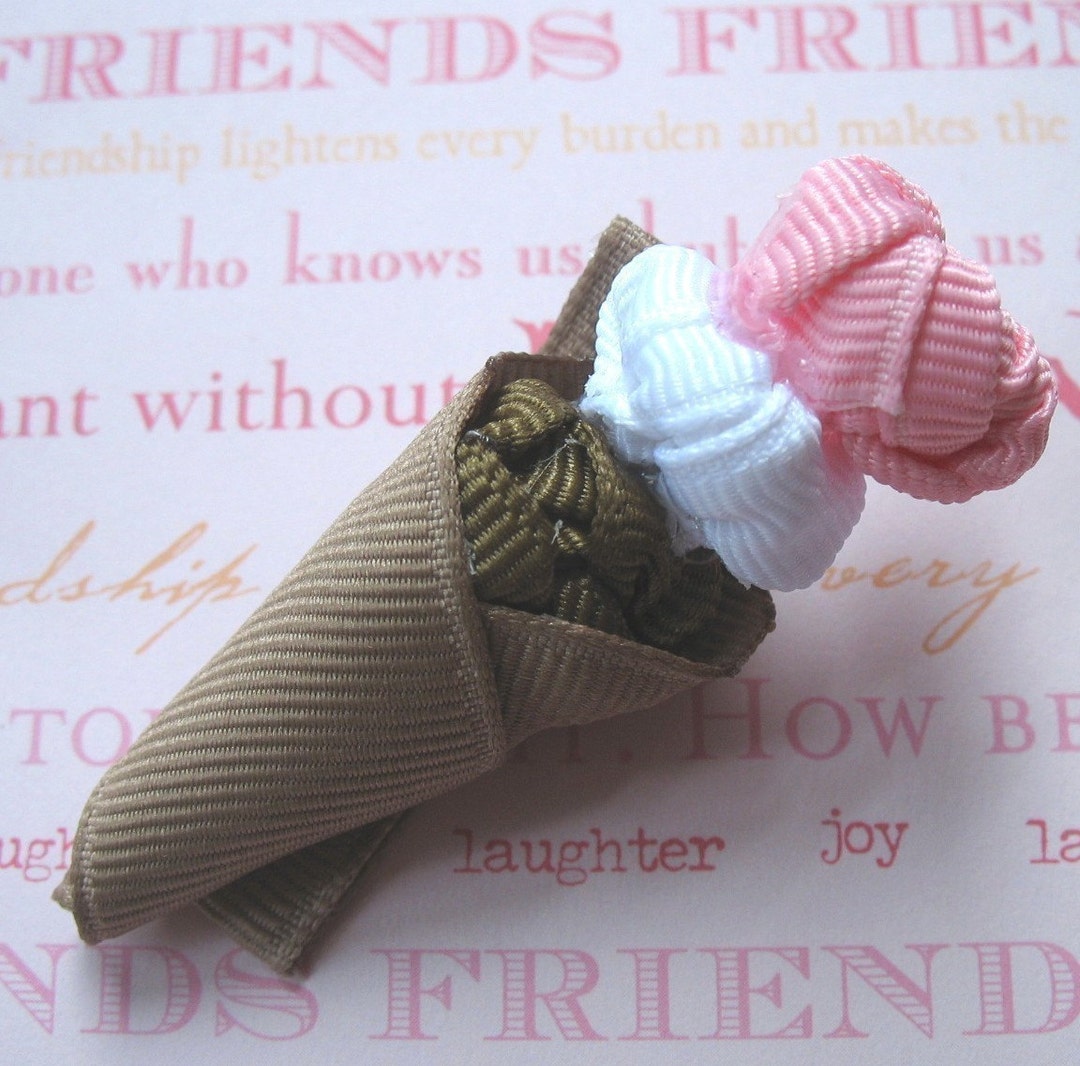 Lilibug M2MG Scoops Ice Cream Cone Hair Clip - Etsy