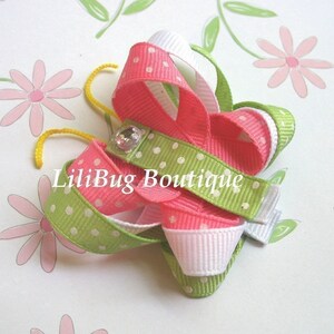 Lilibug Spring Butterfly Hair Clippie - Etsy