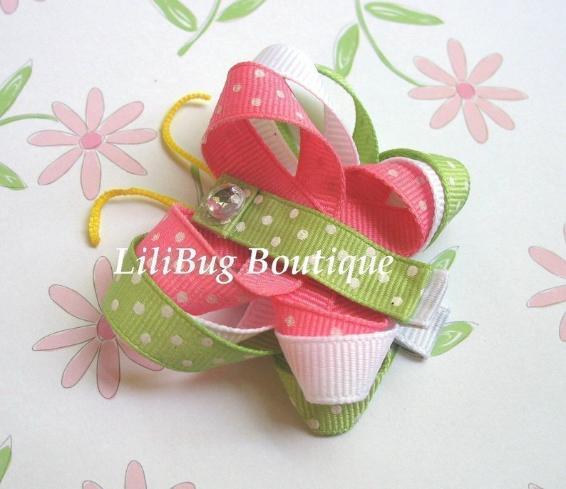 Lilibug Spring Butterfly Hair Clippie - Etsy