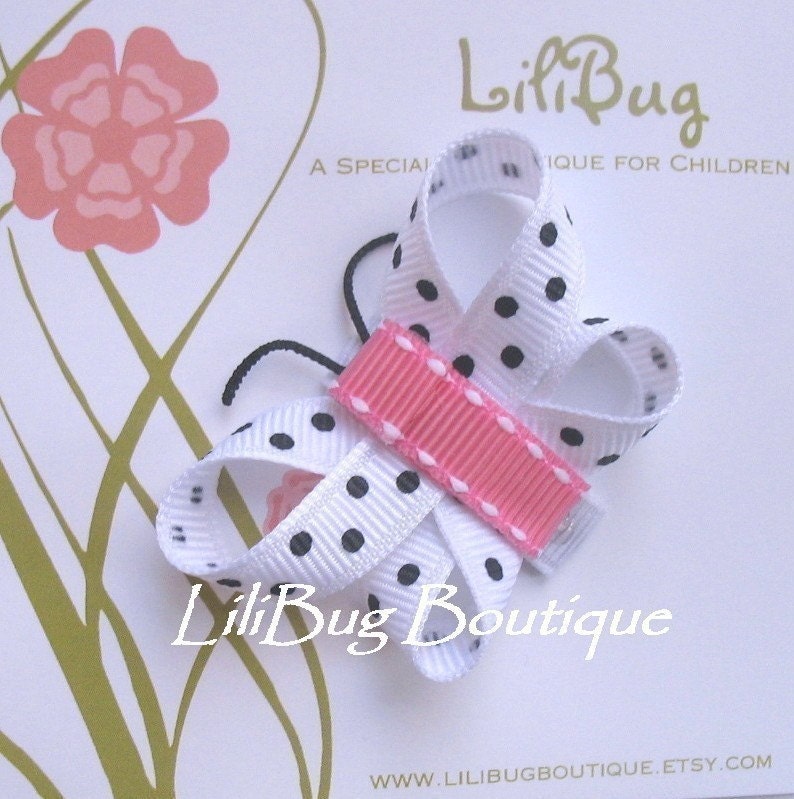 Lilibug Mini Newborn Butterfly Snap Hair Clip - Etsy