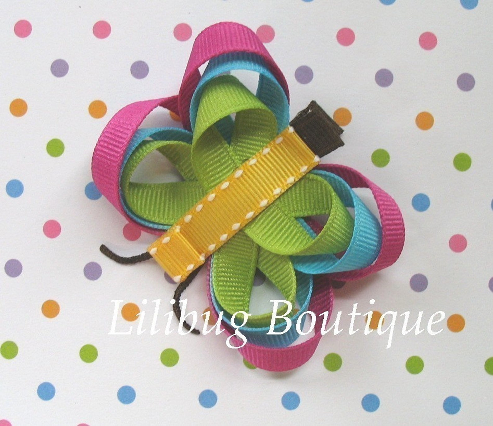 Lilibug M2MG JUNGLE GEM Butterfly Hair Clip - Etsy