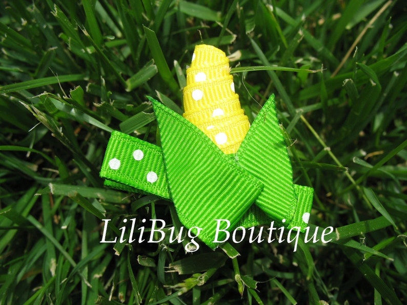 Lilibug Corn Festival Hair Clippie - Etsy
