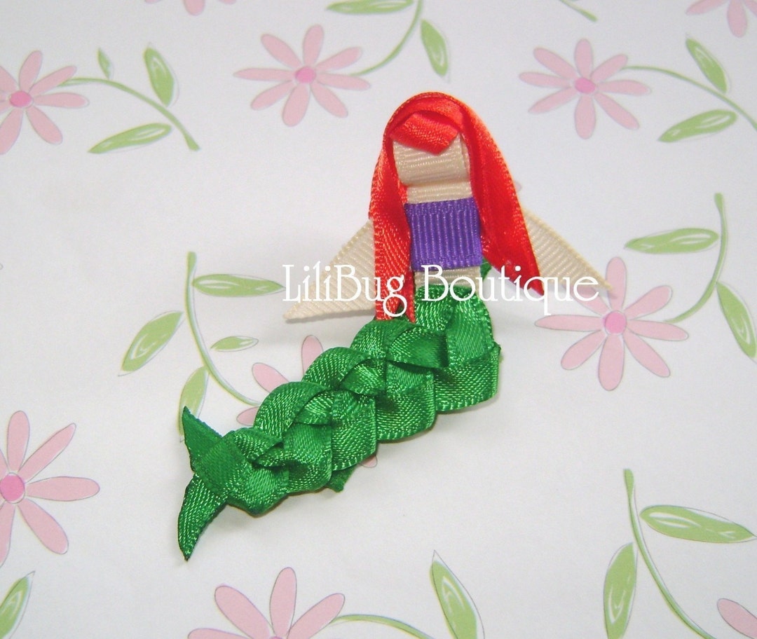Lilibug Mermaid Hair Clippie - Etsy