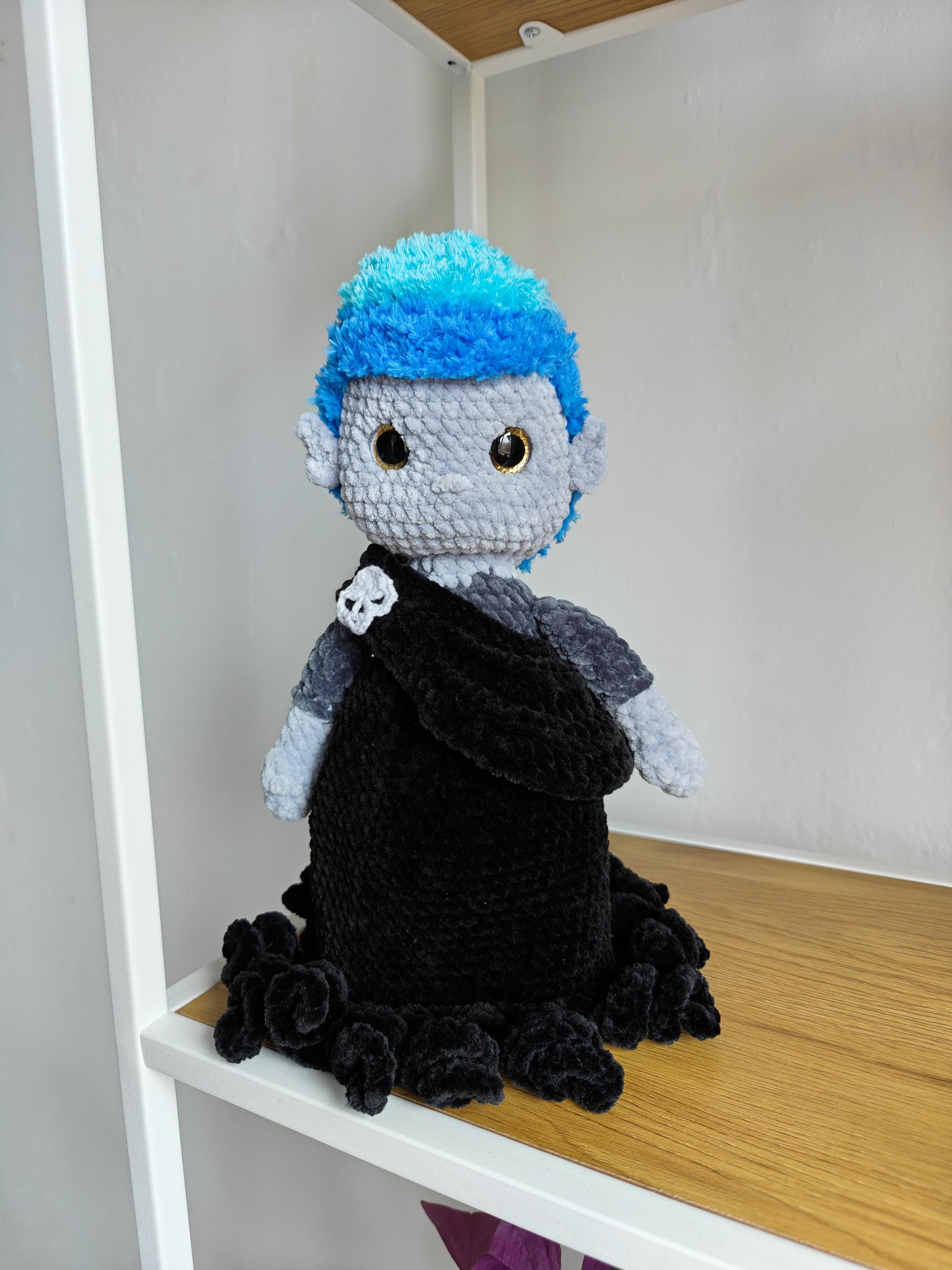 Greek Underworld God Amigurumi Crochet Pattern PDF | Villain Plush - Etsy