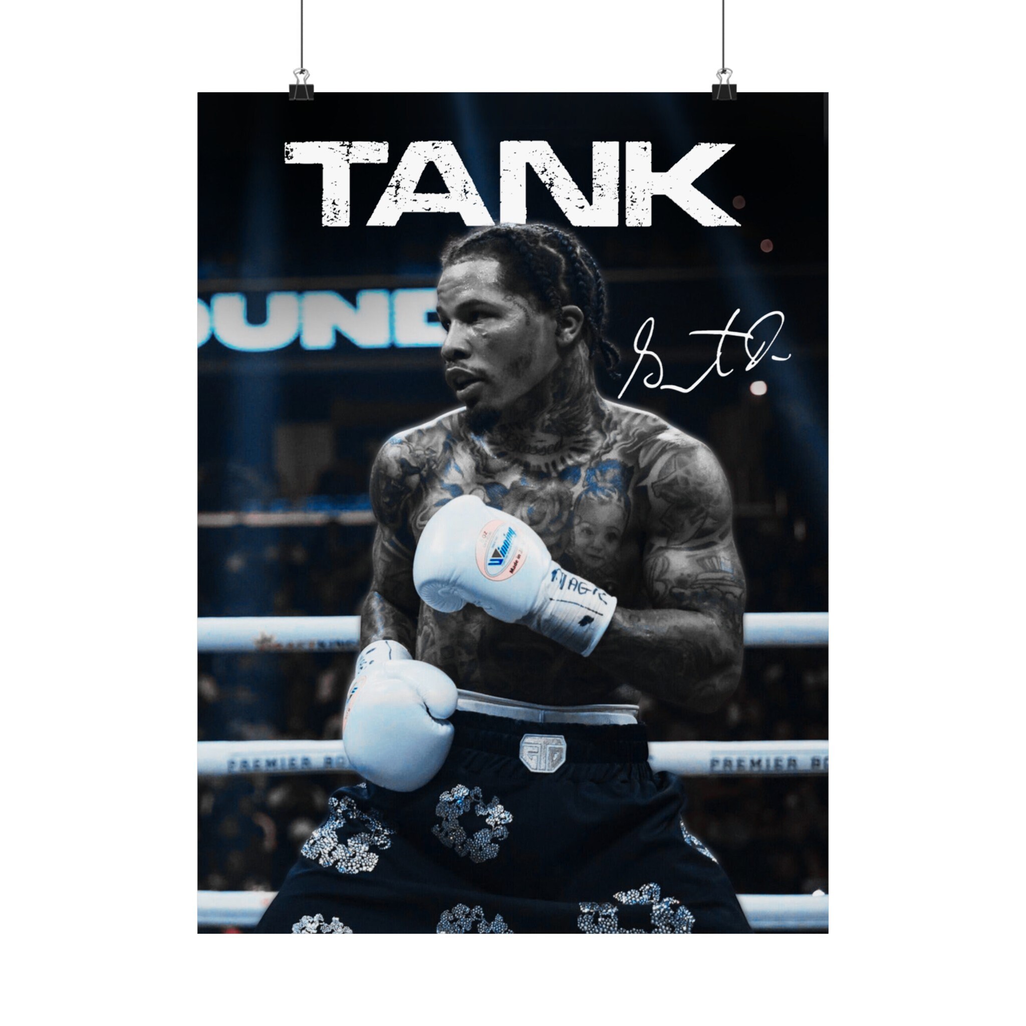 Gervonta Davis, Poster, Tank, Gervonta Tank Davis, Boxing Poster ...