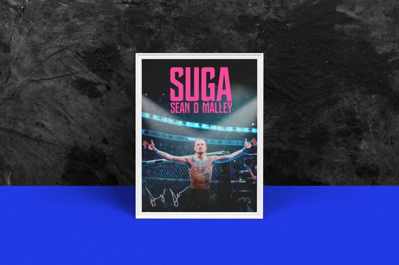 Sean O Malley, Poster, Suga, UFC Poster, American Poster, Poster Ideas ...