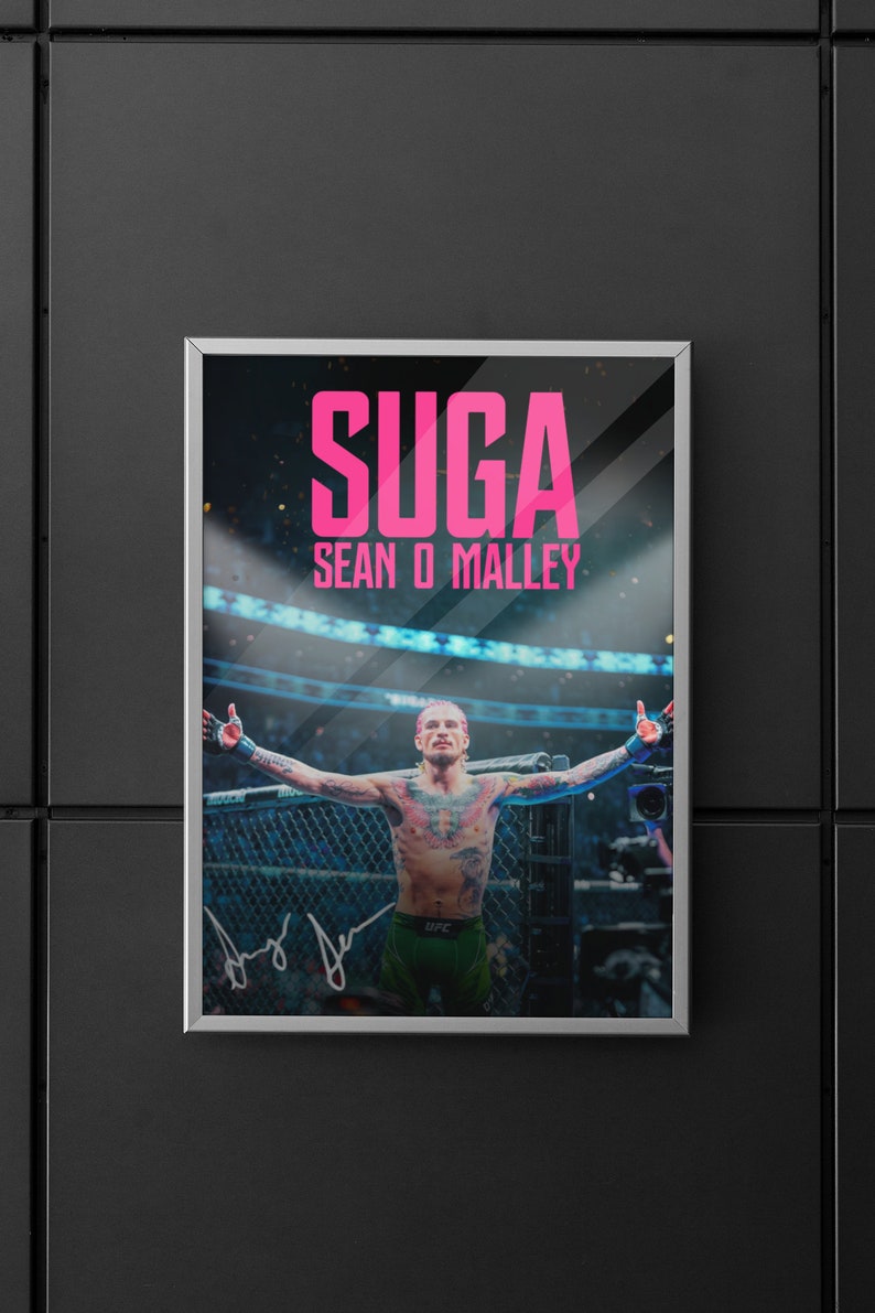 Sean O Malley, Poster, Suga, UFC Poster, American Poster, Poster Ideas ...