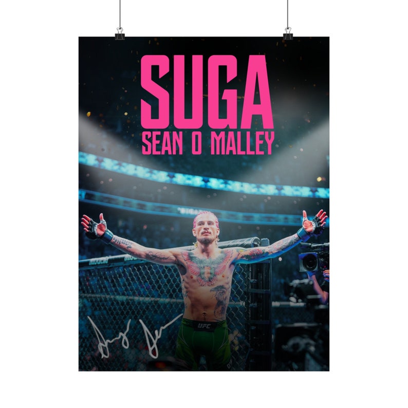 Sean O Malley, Poster, Suga, UFC Poster, American Poster, Poster Ideas ...