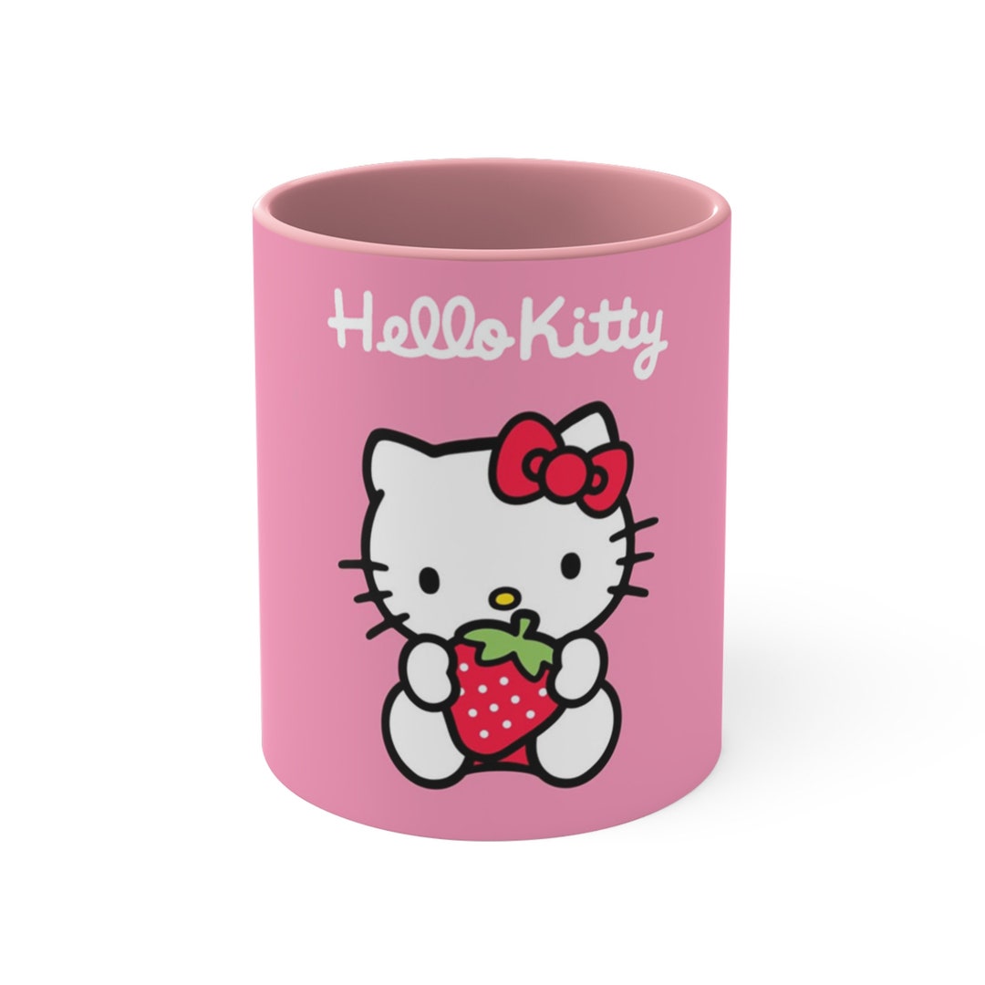 Hello Kitty Mug, Cute Hello Kitty Mug, Cute Kawaii Cup, Gift for ...
