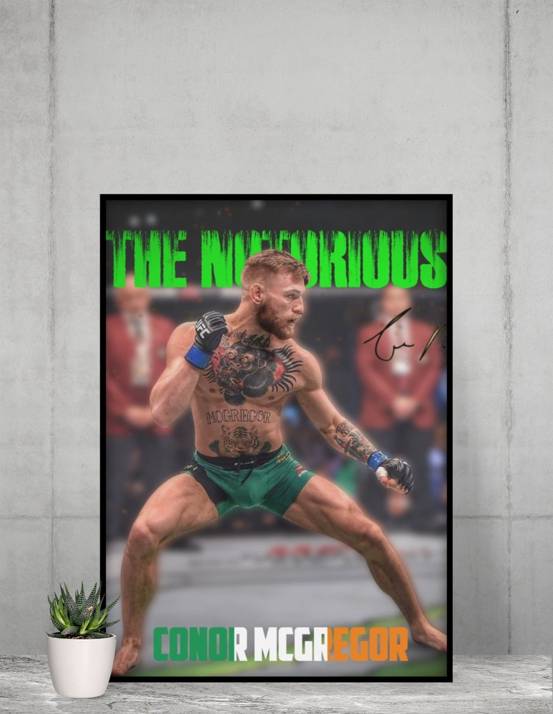 Conor Mcgregor Poster, UFC Poster, Poster Ideas, Irish Poster ...