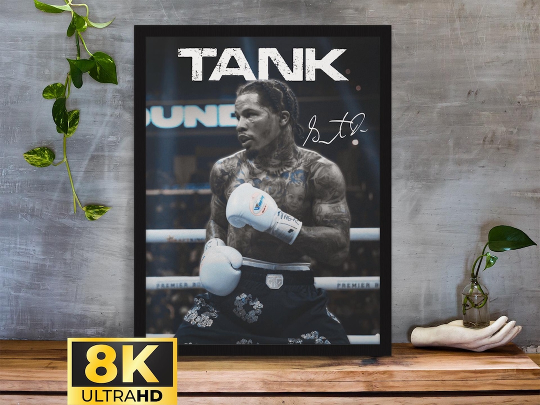 Gervonta Davis, Poster, Tank, Gervonta Tank Davis, Boxing Poster ...