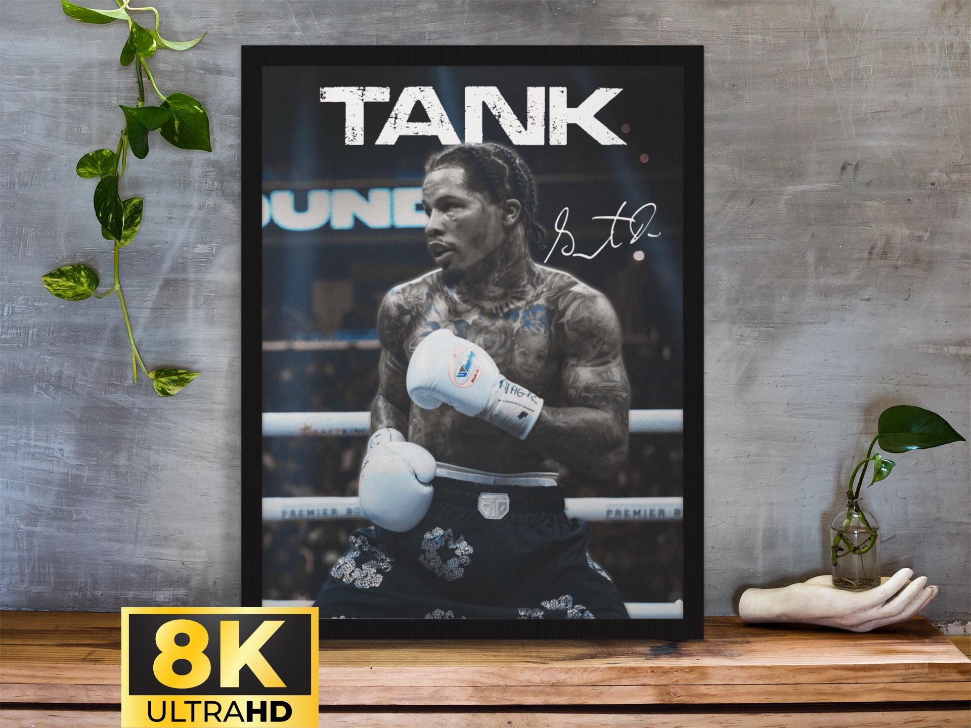 Gervonta Davis, Poster, Tank, Gervonta Tank Davis, Boxing Poster ...