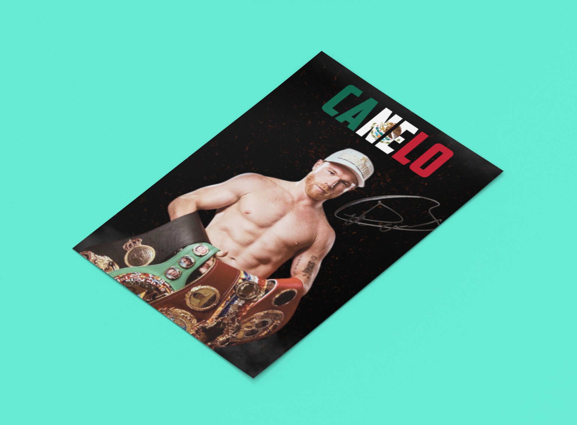 Canelo Poster, Canelo Alvarez, Saul Alvarez, Boxing Poster, Boxing ...