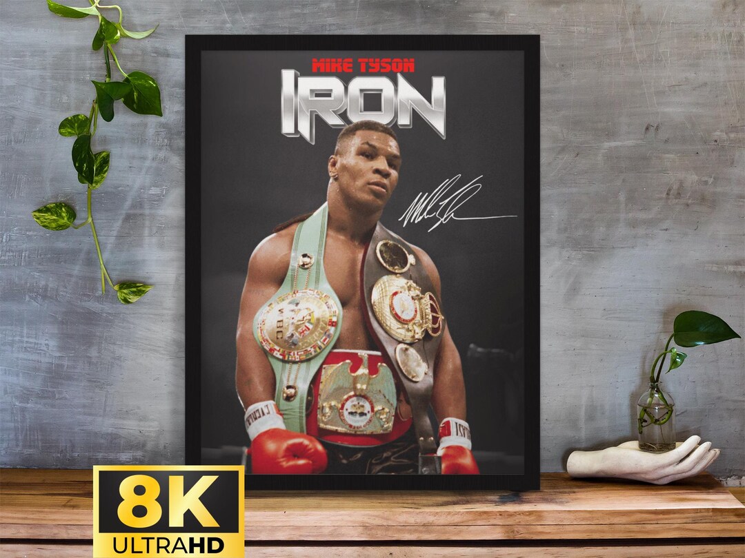 Mike Tyson, IRON, Poster, IRON Mike Tyson, Boxing Poster, Poster Ideas ...