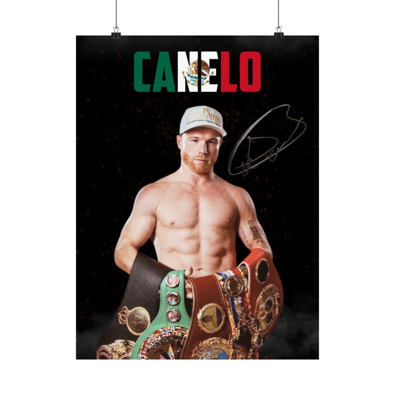 Canelo Poster, Canelo Alvarez, Saul Alvarez, Boxing Poster, Boxing ...