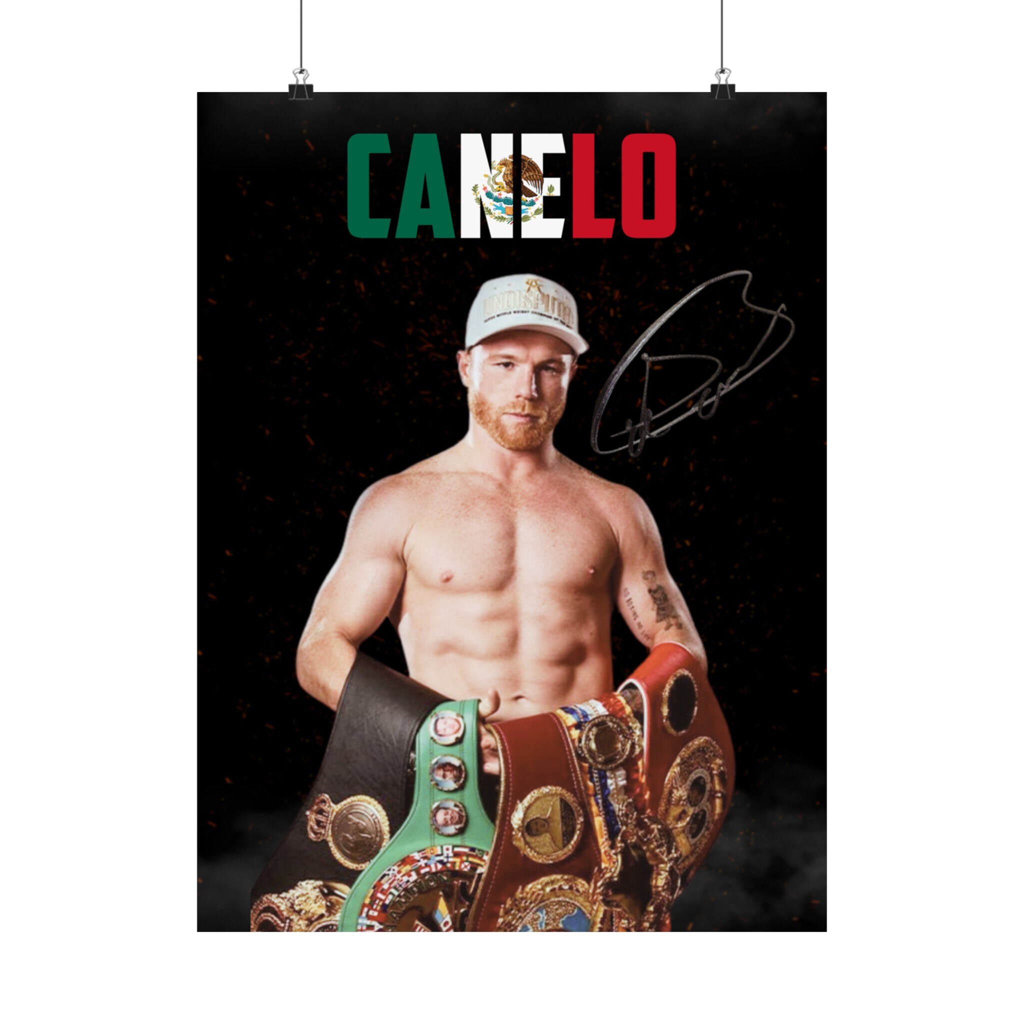 Canelo Poster, Canelo Alvarez, Saul Alvarez, Boxing Poster, Boxing ...
