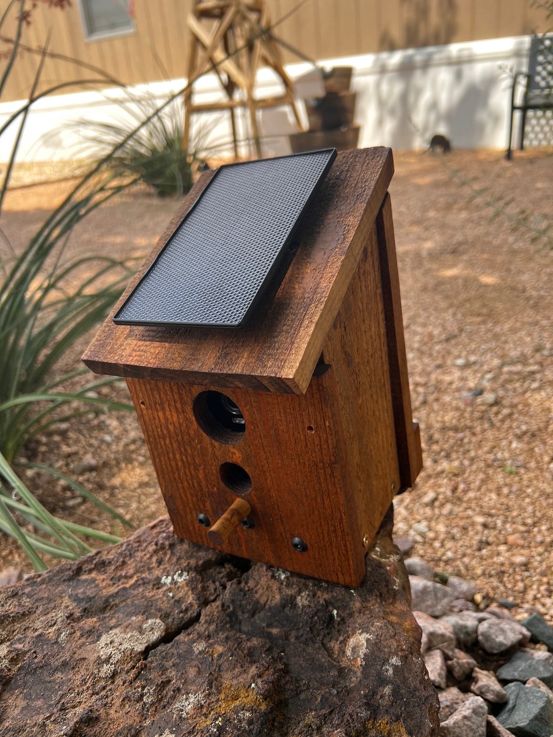 Rustic Birdhouse Security Camera - Etsy