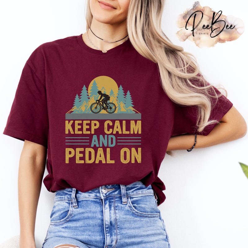 Keep Pedaling - Etsy