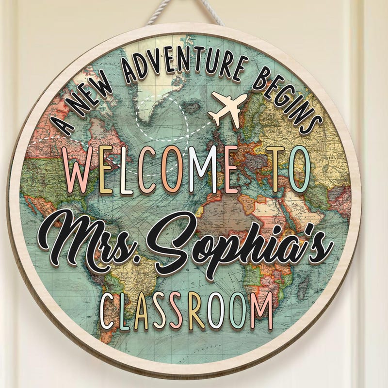 Classroom Welcome Sign - Etsy