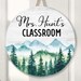 Classroom Decor Mountain Classroom Theme Light up Sign Custom Teacher ...