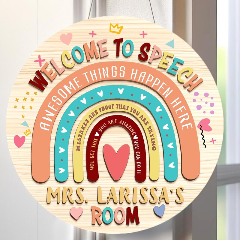 Speech Room Sign - Etsy