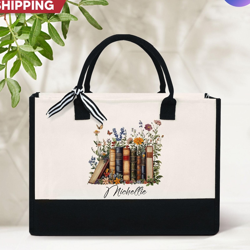Book Lover Bag - Etsy