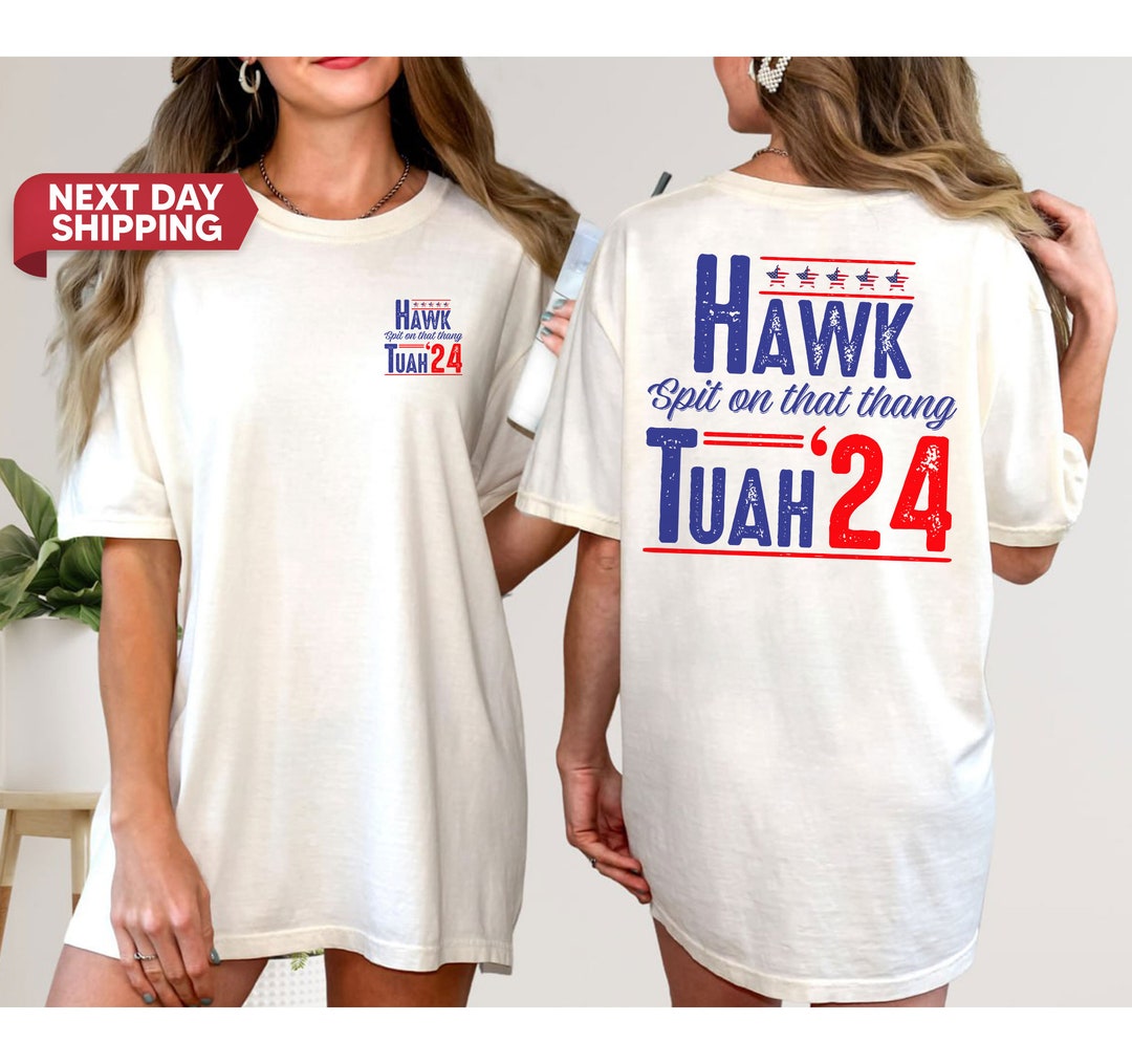Hawk Tuah 24 Shirt, Spit on That Thing Girl Shirt, Funny Trendy Shirt ...