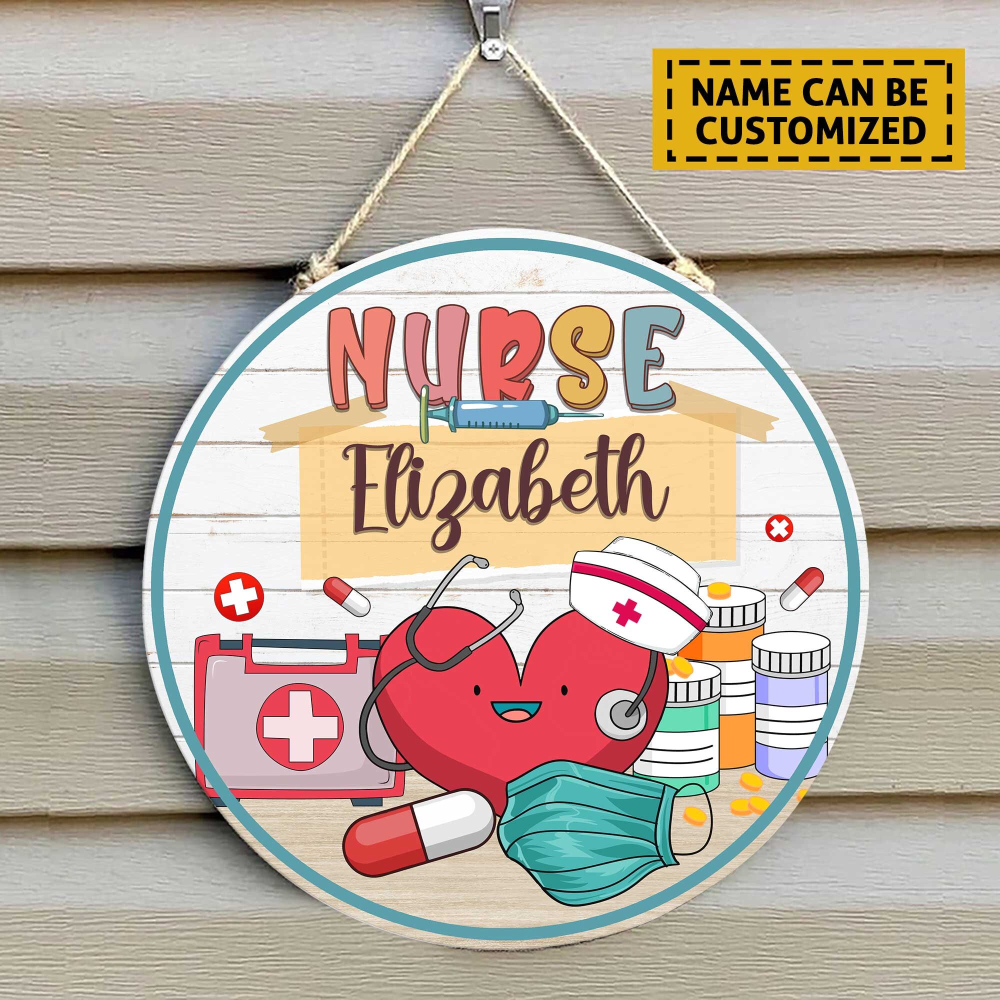 Personalized Nurse Door Sign, School Clinic Decorations, New Nurse ...