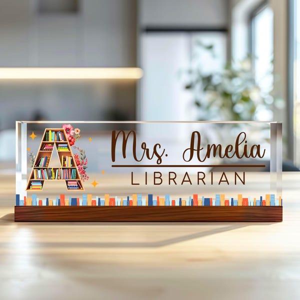 Book Name Plate - Etsy