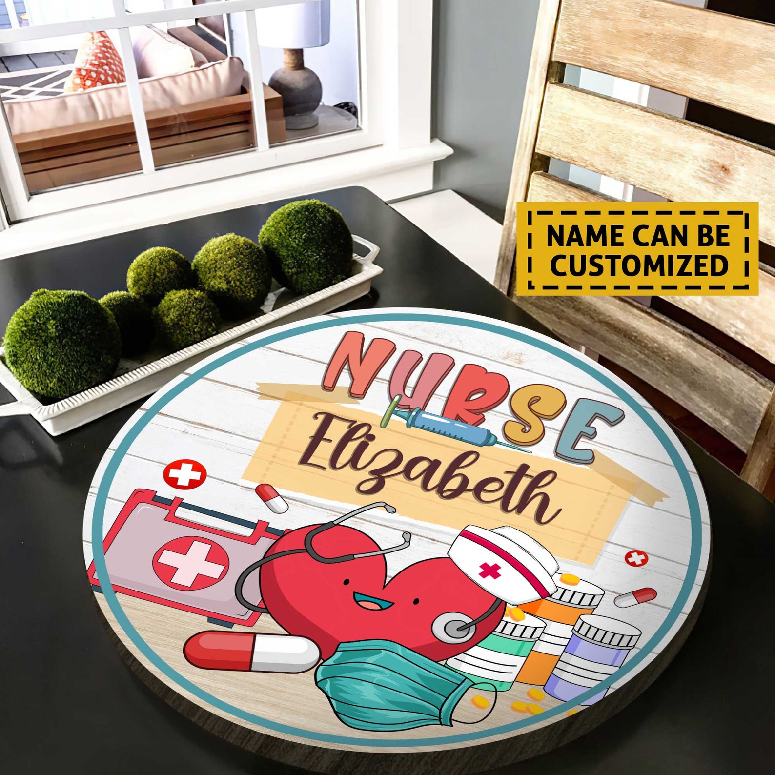 Personalized Nurse Door Sign, School Clinic Decorations, New Nurse ...