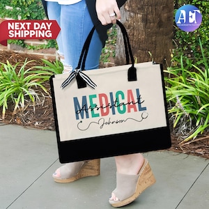 Medical Assistant Tote, Gift for Medical Assistant, Healthcare Worker ...