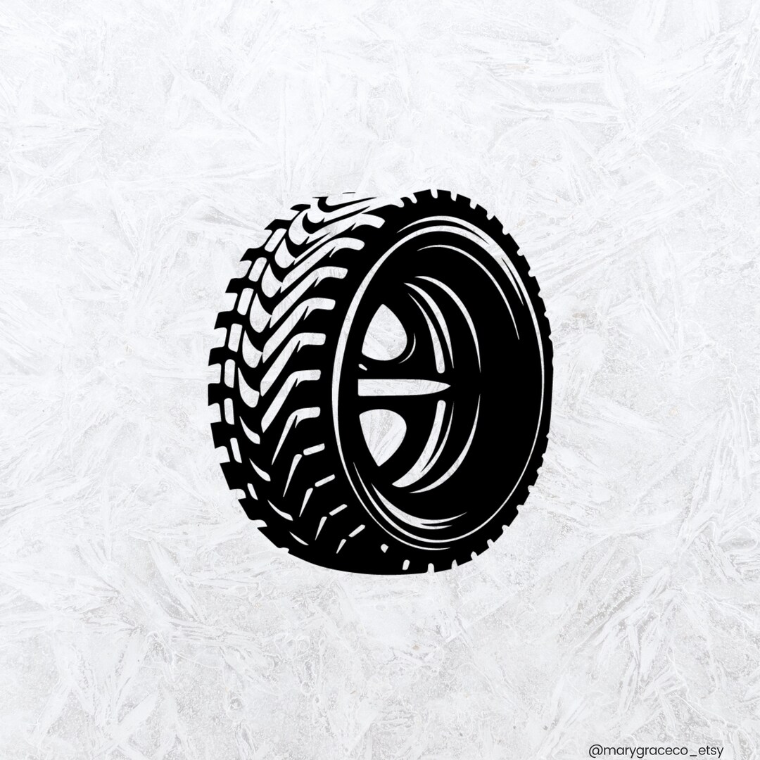 Car Tire SVG, PNG, JPG | Instant Digital Download | Car Lover ...