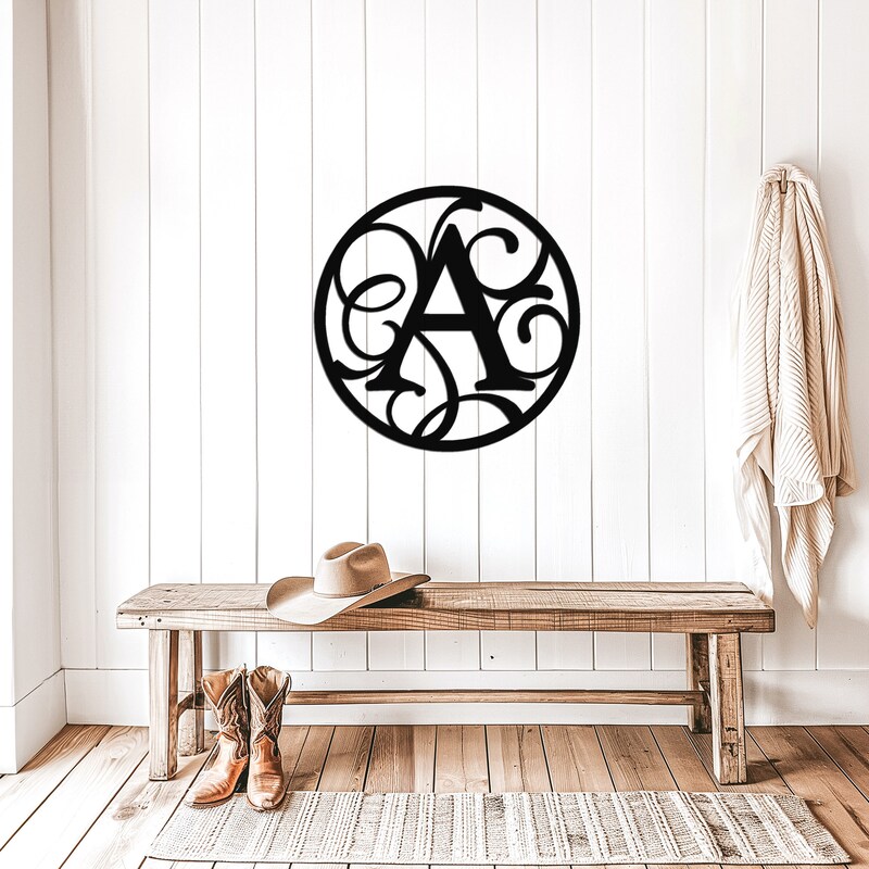 Monogram Decor - Etsy