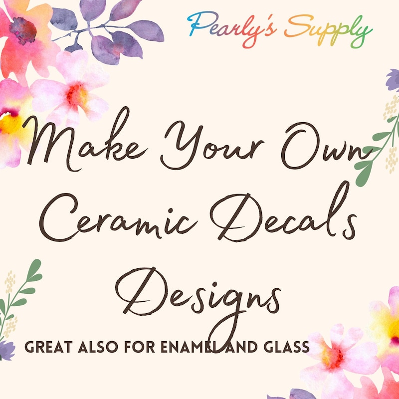 Underglaze Decals - Etsy