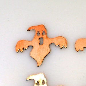 399# Ghost Copper Blank, Halloween, Stamped Enamel , Solid Copper ...
