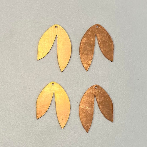 Copper 256 Drop Copper Blank 24 Gauge Solid - Etsy