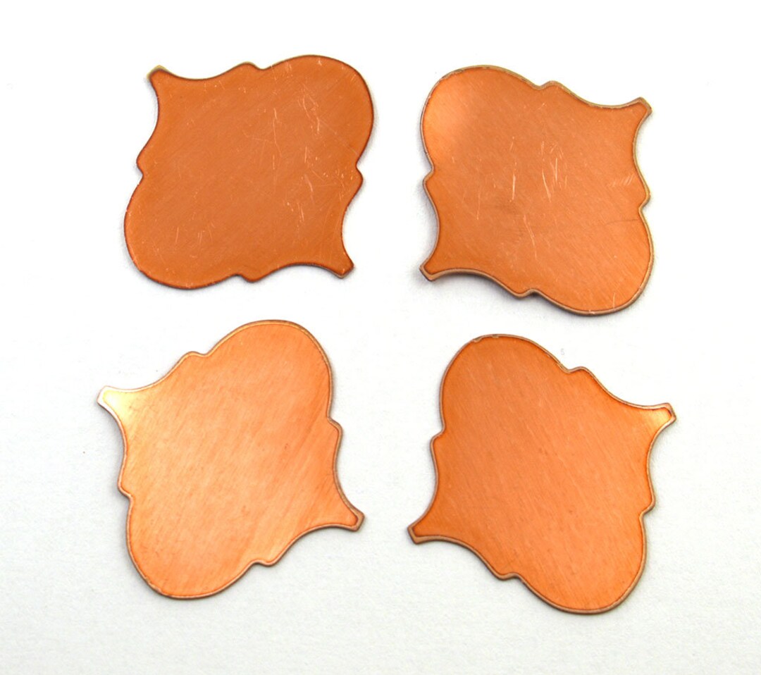 Copper 119 Drop Copper Blank,stamped Solid Copper, Round Stamping Blank ...
