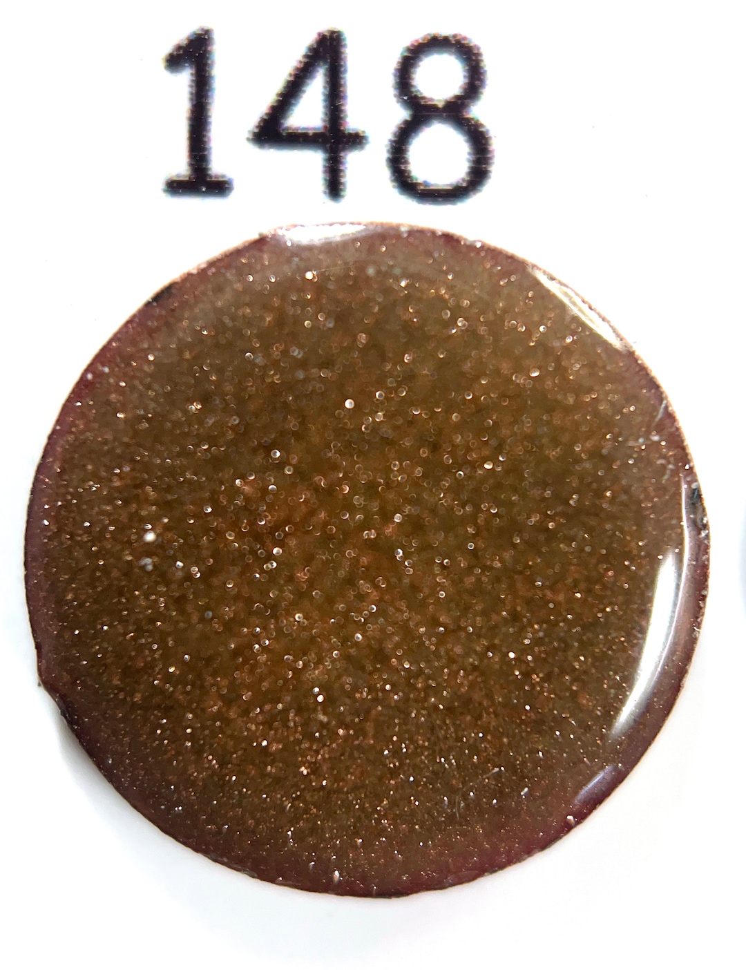 Pearly's Enamel Powder No. 148 Opaque Glitter Golden Red 3oz. (85gr ...