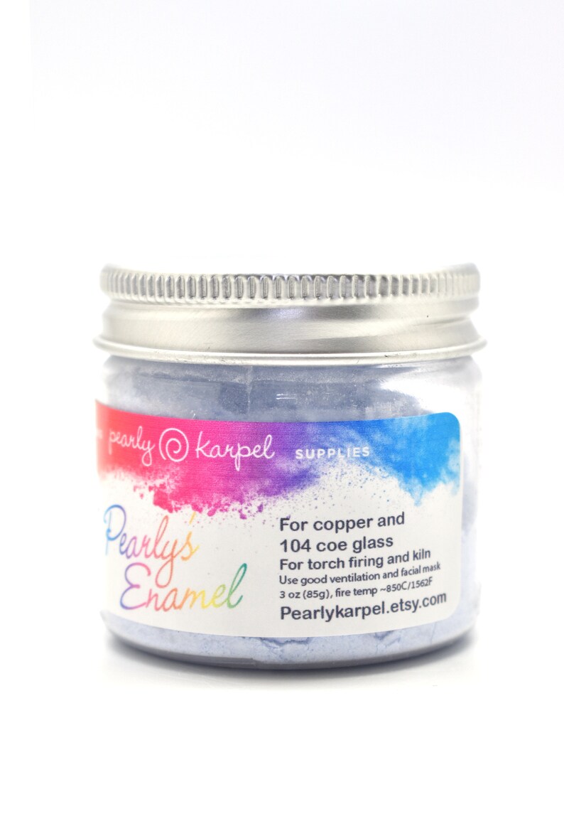 Pearly's Enamel Powder No. 128 Opaque Lavender 3oz. (85gr.) Great for ...