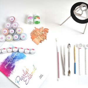 Enamel DIY Kit for Beginners, Basic Torch Enameling Includes All Tools ...