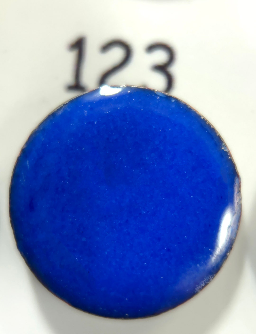 Pearly's Enamel Powder No. 123 Opaque Peacock Blue 3oz. (85gr.) Great ...