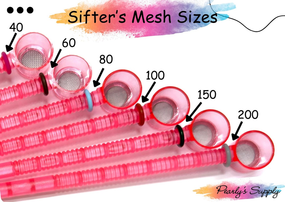 Enameling Sifters for Copper/silver/gold Enameling, Lampwork Beads ...