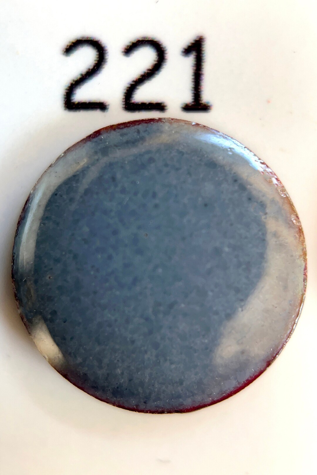 Pearly's Enamel Powder No. 221 Opaque Silver Gray 3oz. (85gr.) Great ...
