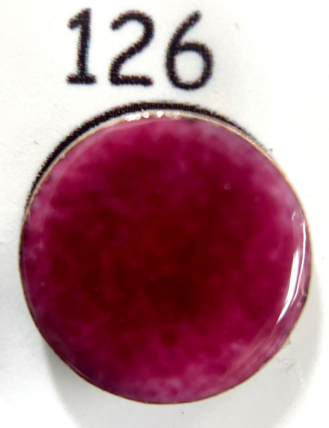 Pearly's Enamel Powder No. 126 Transparent Ruby 3oz. (85gr.) Great for ...