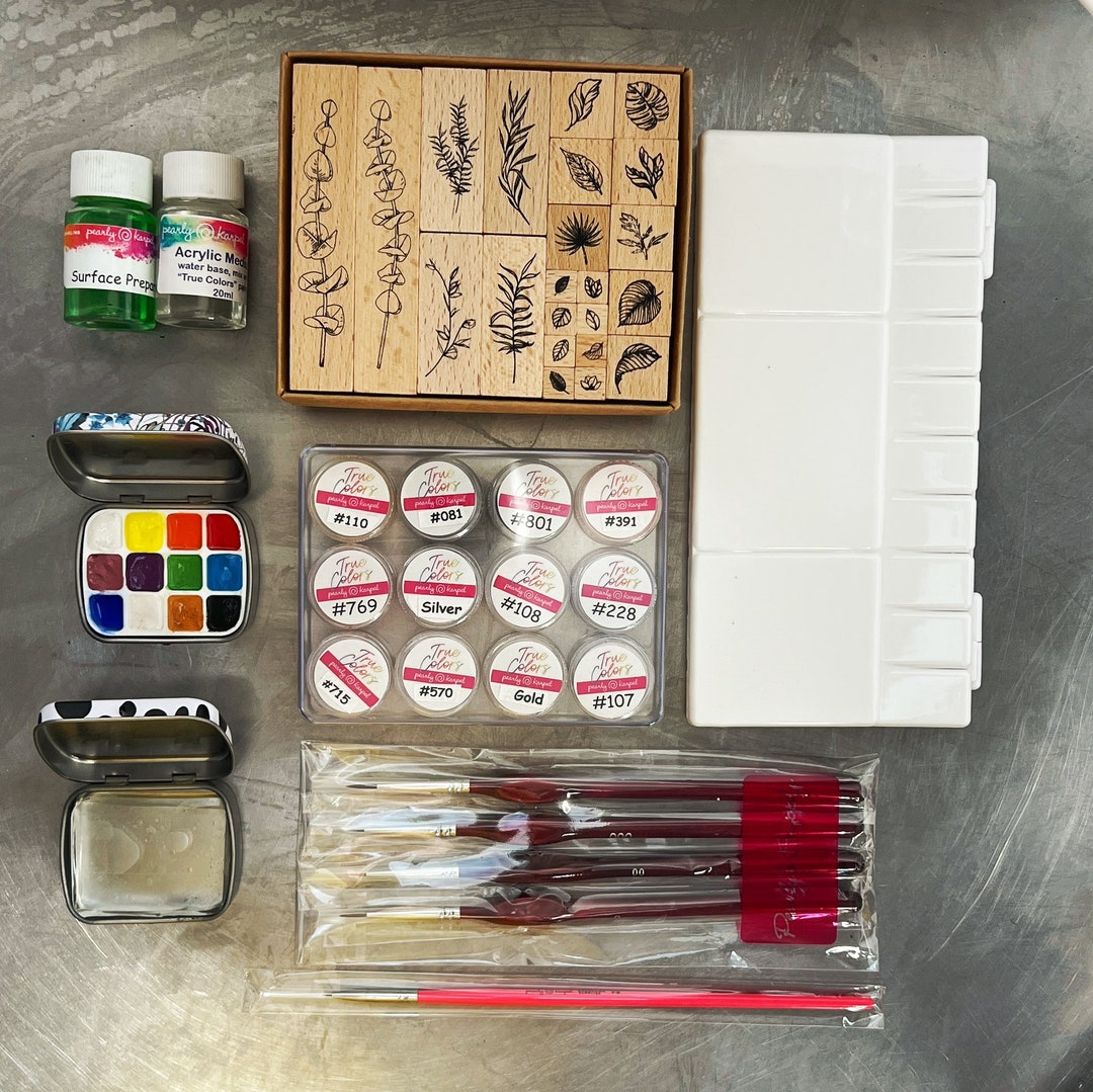 The Stamping Kit for Enameling - NOW It is POSSIBLE!!! - Etsy